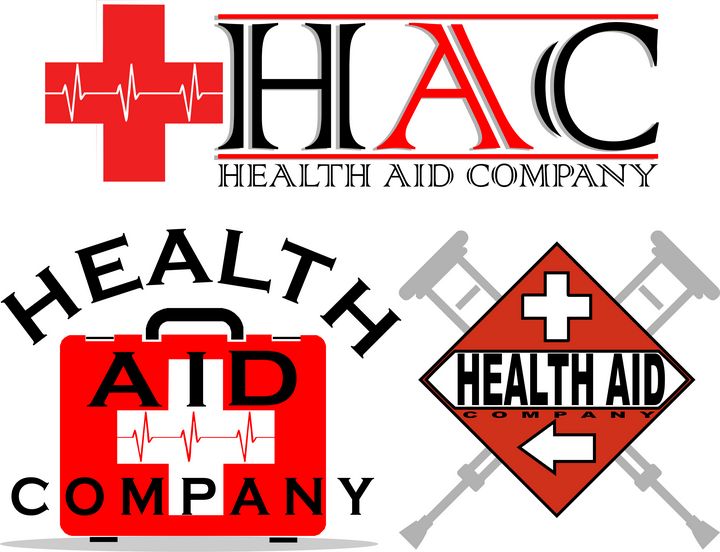 Health Aid Logo Concepts 2 - Johnny Praize - Digital Art & AI, Abstract ...