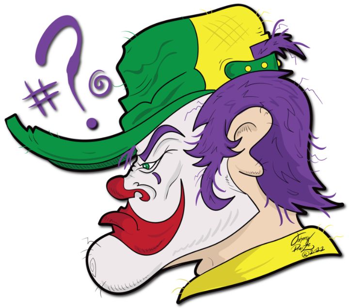 GRAFFITI CLOWN - Johnny Praize - Drawings & Illustration, Entertainment ...