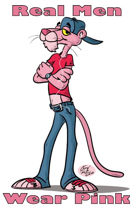 Pink Panther - Johnny Praize - Drawings & Illustration, Childrens Art ...