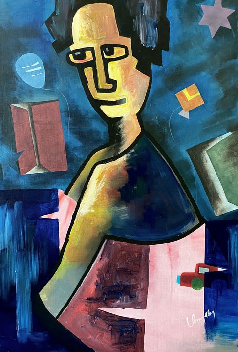 Transgender - Umapathy - Paintings & Prints, Abstract, Figurative - ArtPal