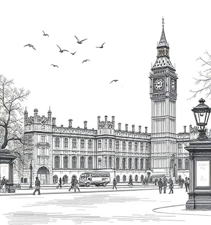 Beautiful drawing - Colonial tech - Paintings & Prints, Landscapes ...