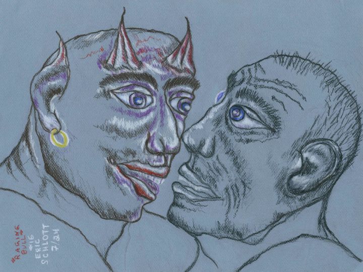 Raging Bull - Eric Schlott - Drawings & Illustration, People & Figures ...