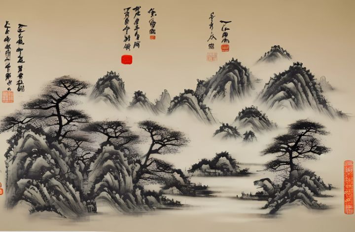 Chinese style painting - SHIU KANG, PENG - Paintings & Prints ...