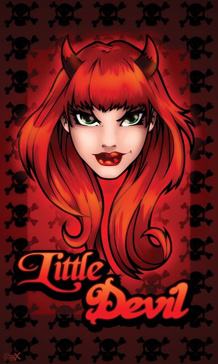 Little Devile - Studio ComX - Drawings & Illustration, Childrens Art ...