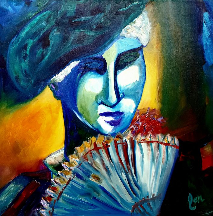 Man Fan - Vividartbyjen - Paintings & Prints, People & Figures, Male ...