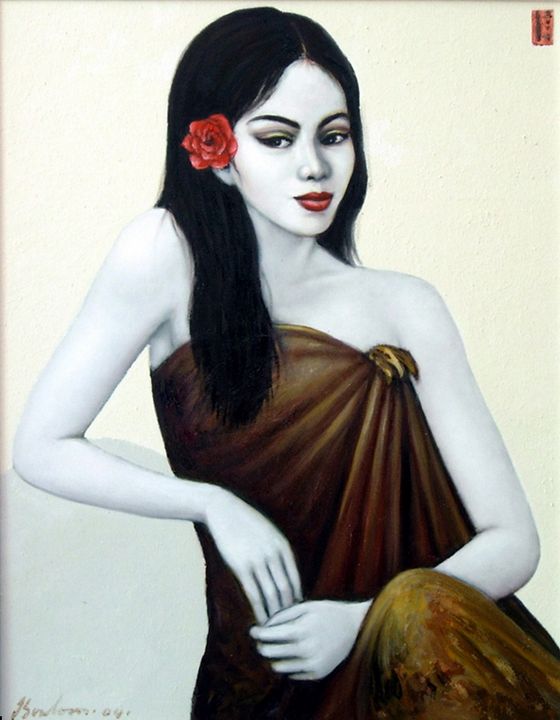 Pose - Stephanie Gallery - Paintings & Prints, People & Figures, Female ...