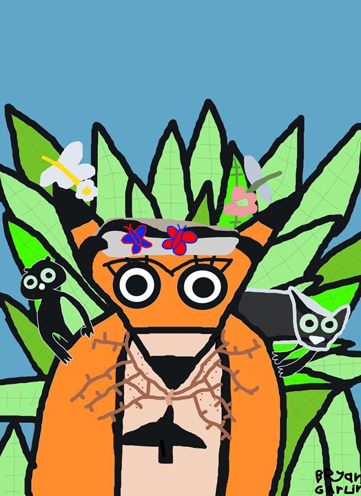 Frida Kahlo No. 1 - Harry The Fox Art - Digital Art & AI, People ...