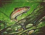 Chinook Salmon - Quist Art Studio - Paintings & Prints, Animals, Birds ...