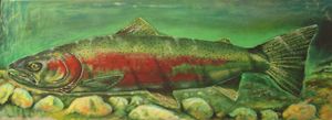 Chinook Salmon - Quist Art Studio - Paintings & Prints, Animals, Birds ...