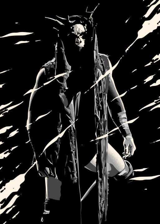 Malakai Black - Ricky Cañeso Jr. - Digital Art & AI, People & Figures ...