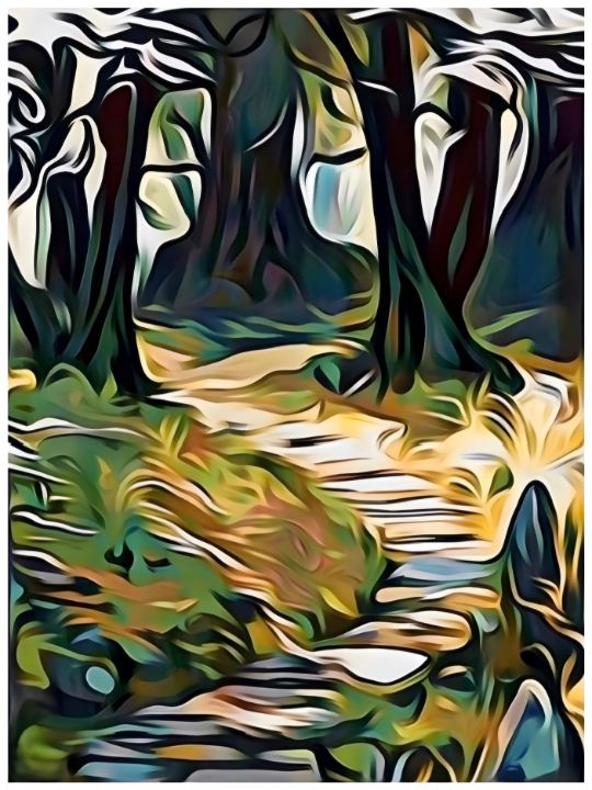 Enchanting Way - Visual Shop-Kevin O’Reilly-Artist - Digital Art & AI ...