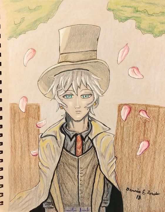 Peach Blossom - Dennis E. Loucks - Drawings & Illustration ...