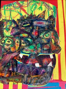 Surf Dont Fall by Mark Wilson - Paintings & Prints, Crafts & Other Art