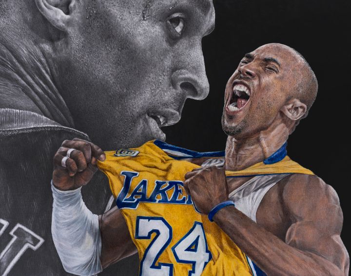 Kobe Bryant - Mark M McCoy Visuals - Drawings & Illustration, Sports ...