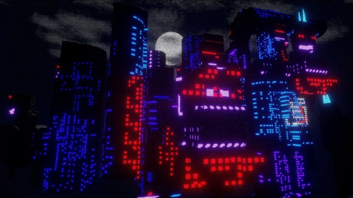 Cyberpunk City Night - Samson Whitemoon - Digital Art & AI, Buildings ...