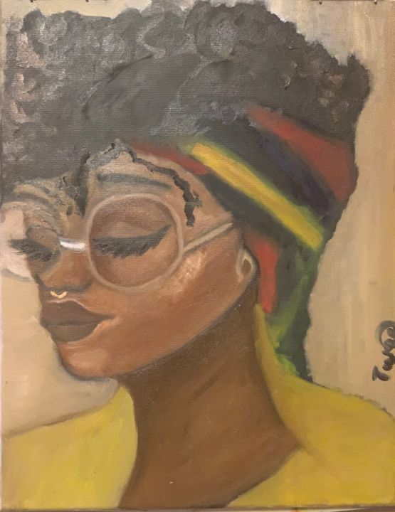 MY MONOLISA - OoowweeArt - Paintings & Prints, People & Figures ...