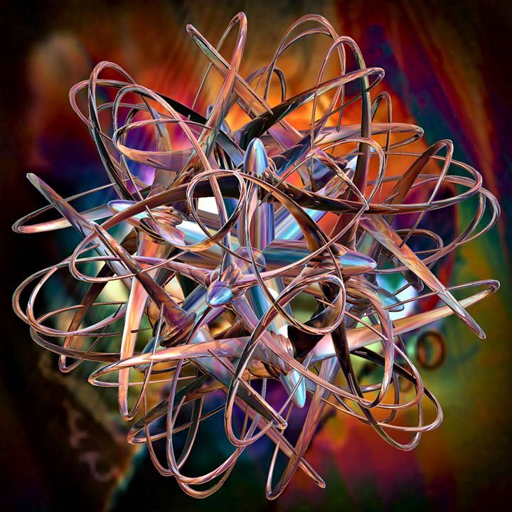 Metal Magic - Brian Raggatt - Digital Art & AI, Abstract, Fractal - ArtPal