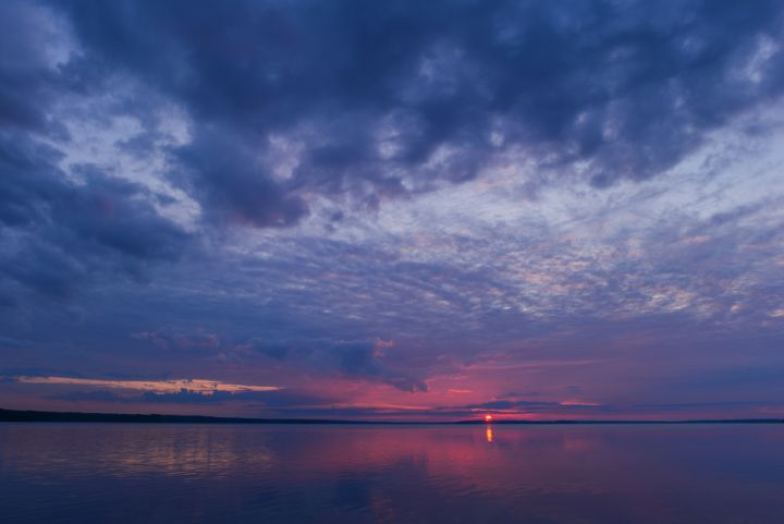 Sunset on the horizon from clouds - yarvin13 - Photography, Landscapes ...