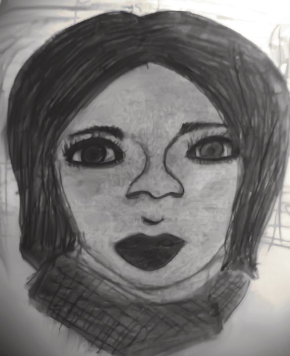 Random faces - Kelly c greco - Drawings & Illustration, People ...