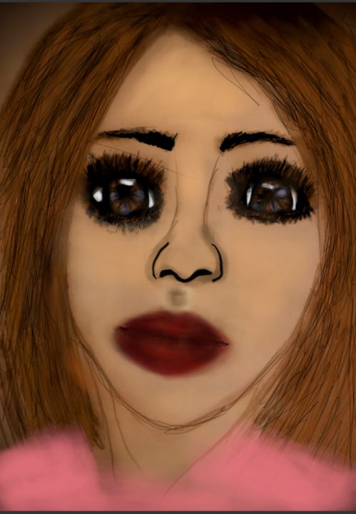 Random faces - Kelly c greco - Drawings & Illustration, People ...