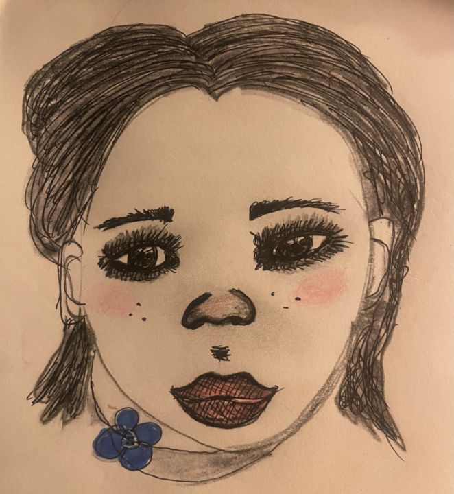 Random faces - Kelly c greco - Drawings & Illustration, People ...