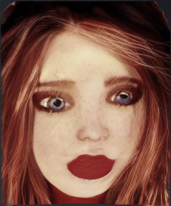 Random faces - Kelly c greco - Drawings & Illustration, People ...