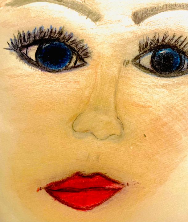 Random faces - Kelly c greco - Drawings & Illustration, People ...