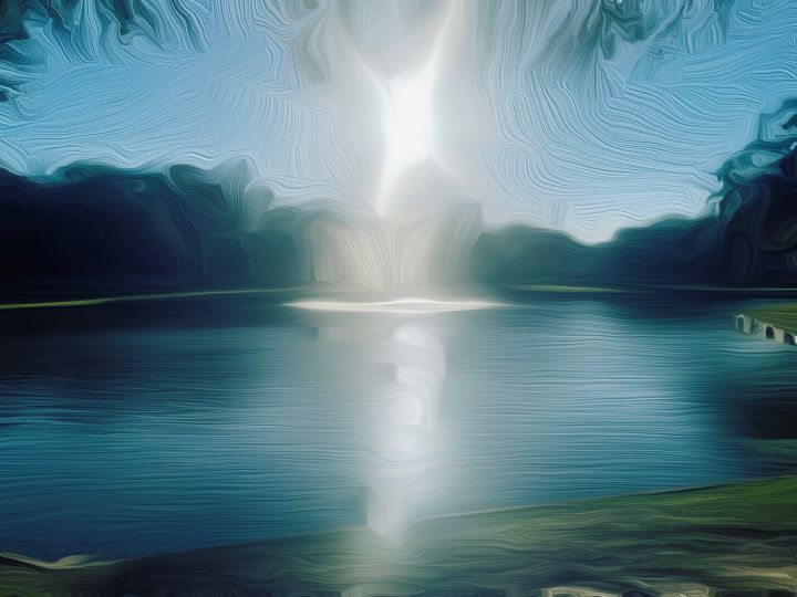 My favorite park - Kelly c greco - Paintings & Prints, Landscapes ...