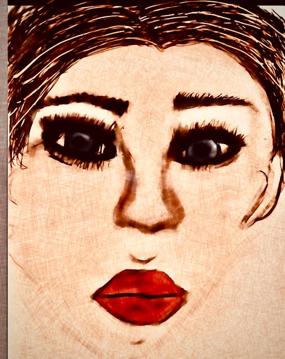 Random faces - Kelly c greco - Drawings & Illustration, People ...