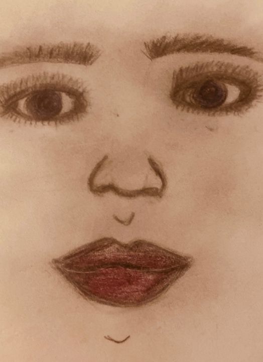 Random faces - Kelly c greco - Drawings & Illustration, People ...