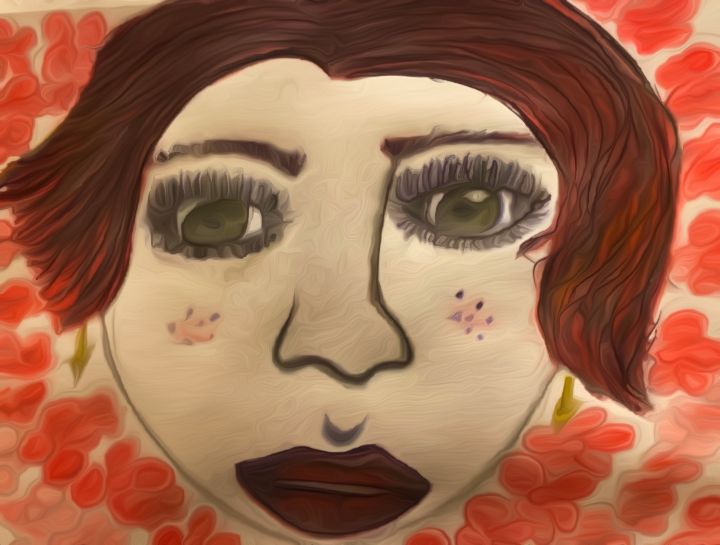 Random faces - Kelly c greco - Drawings & Illustration, People ...