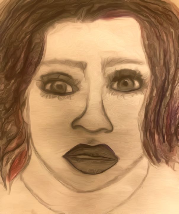 Random faces - Kelly c greco - Drawings & Illustration, People ...