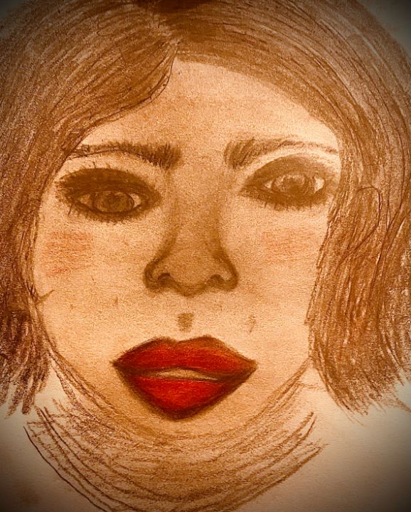 Random faces - Kelly c greco - Drawings & Illustration, People ...