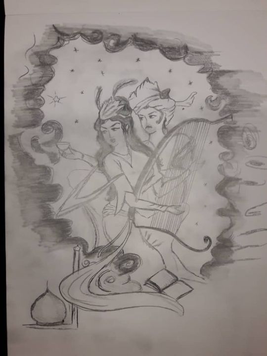 MInator 2 - Shohreh Minator - Drawings & Illustration, Ethnic, Cultural ...