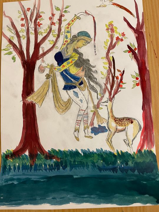 Minator 5 - Shohreh Minator - Paintings & Prints, Ethnic, Cultural ...