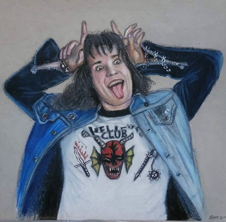 Eddie Munson Stranger things - kassidysarts - Drawings & Illustration ...