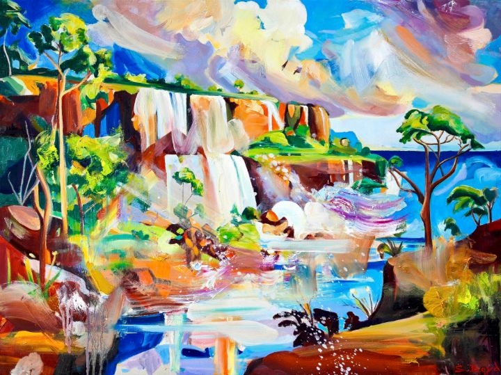 Tierra de Nadie - Simon Boyd - Paintings & Prints, Landscapes & Nature ...