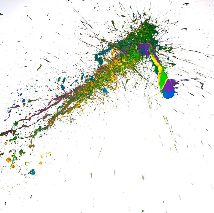 Willie - Splatter Art - Paintings & Prints, Abstract, Other Abstract ...