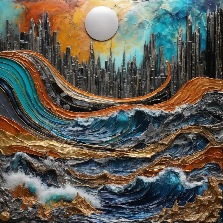Finger Painted World - Loyalink - Digital Art & AI, Astronomy & Space ...
