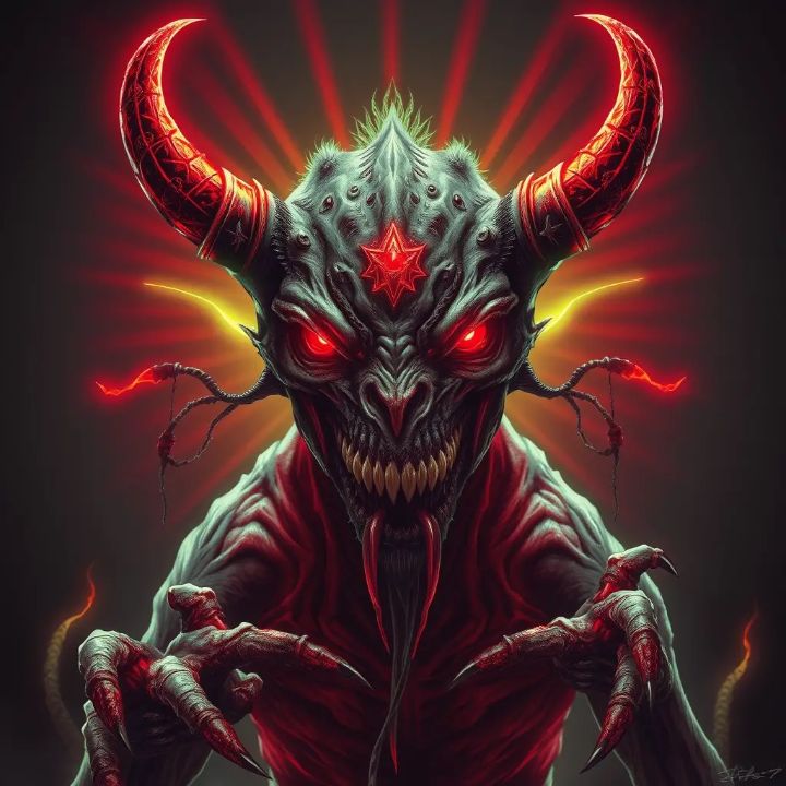 Red Horn Fang - Loyalink - Digital Art & AI, Entertainment, Other Entertainment - ArtPal