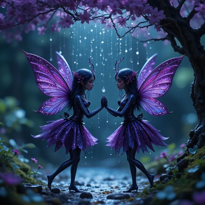 Purple Fairy Power - Loyalink - Digital Art & AI, Fantasy & Mythology ...