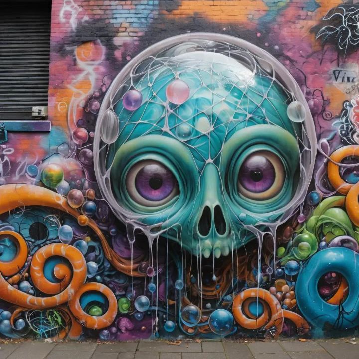 Graffiti Oddity - Loyalink - Digital Art & AI, Entertainment, Other Entertainment - ArtPal