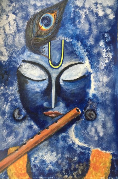 Hand made acrylic painting - Colours of life - Paintings & Prints ...