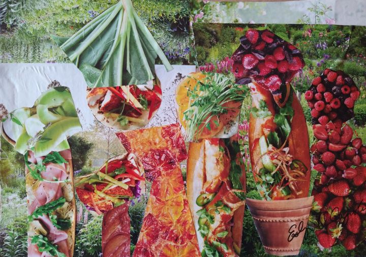 kappock #4 - Tottenham Collage - Paintings & Prints, Abstract, Collage ...