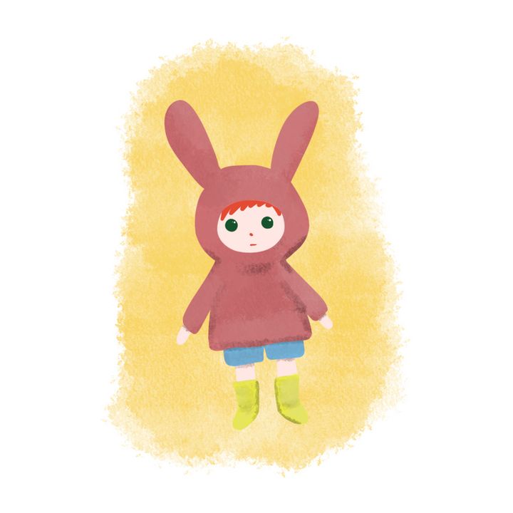 Rabbit Boy - Muse n’ Seduce - Drawings & Illustration, Childrens Art ...