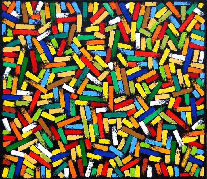 Mosaic - Breskin - Paintings & Prints, Abstract, Other Abstract - ArtPal