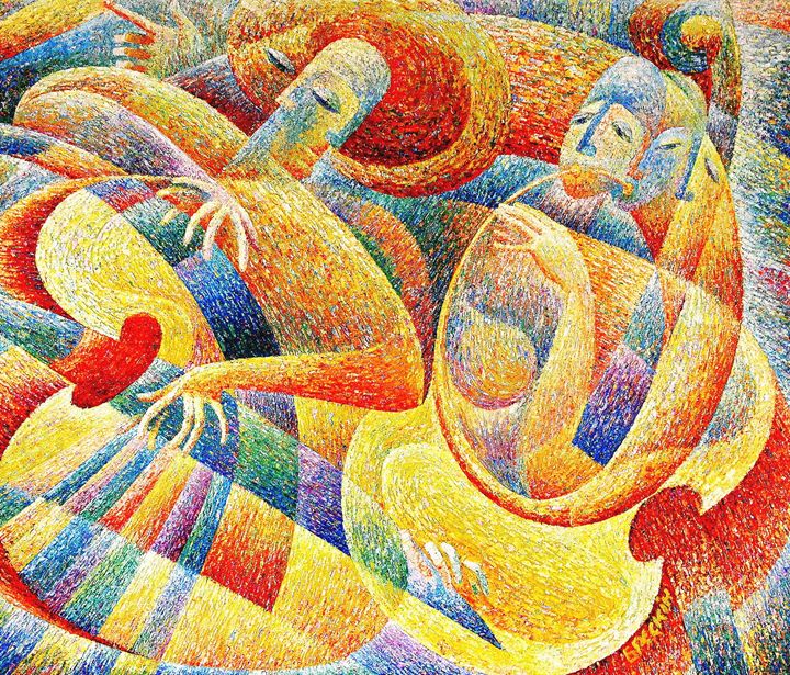 Jazz ecstasy - Breskin - Paintings & Prints, Abstract, Other Abstract ...