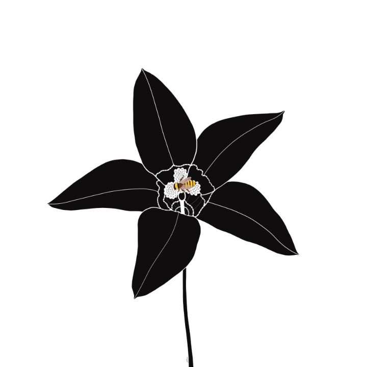 Bee & Bluebell - The Art of Cain - Drawings & Illustration, Flowers ...