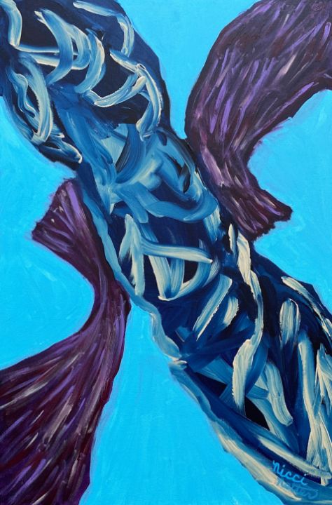 With Arms Wide Open - Nicci Netter Artworks - Paintings & Prints ...