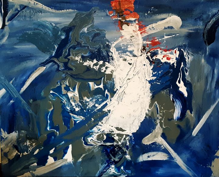 Colorful Winter - Travis Scott - Paintings & Prints, Abstract, Movement ...